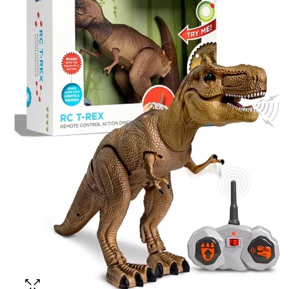Discreet | Toys | Rc T Rex Dinosaur Electronic Toy Action Figure | Poshmark